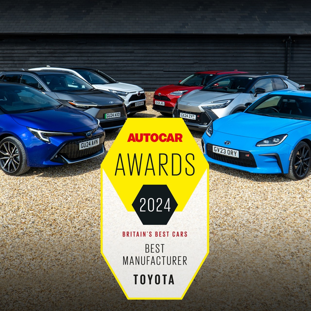 AutoCar Best Manufacturer Award 2024 | Toyota UK
