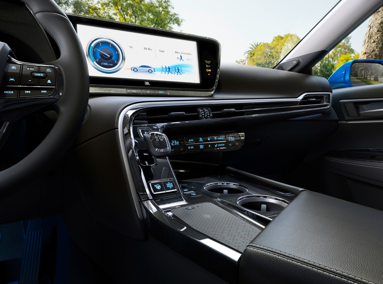 Toyota Mirai. Hydrogen Fuel Cell Vehicle