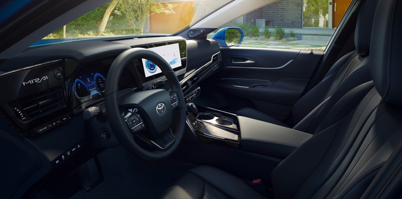Toyota Mirai. Hydrogen Fuel Cell Vehicle